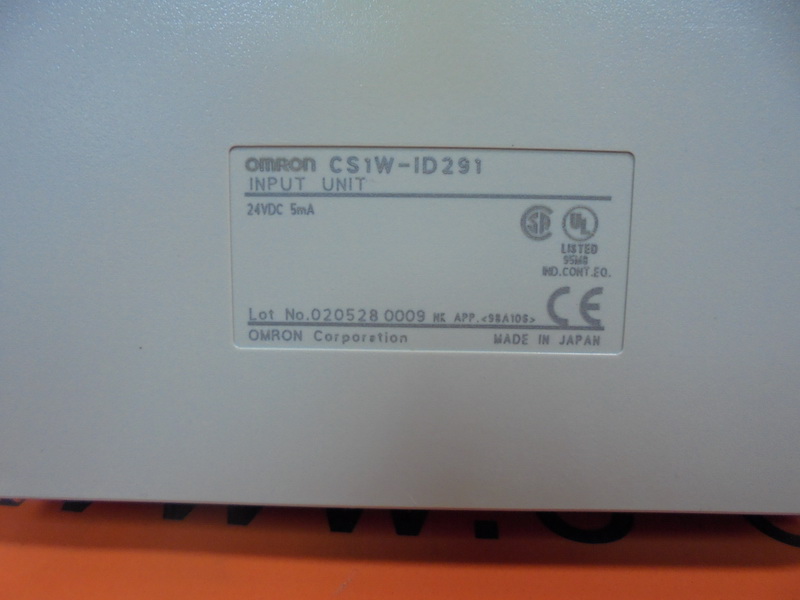 OMRONN INPUT UNIT CS1W-ID291 - 裕益科技自動化設備可程式編碼器PLC分散式控制系統DCS